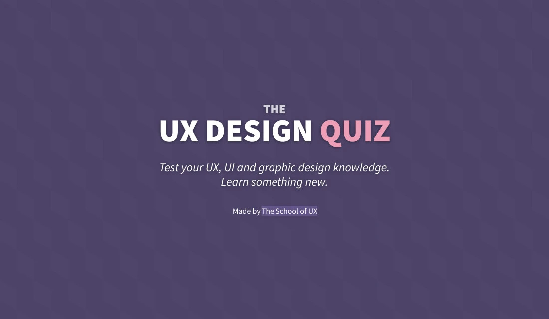 The Design Quiz | Dezi Gallery